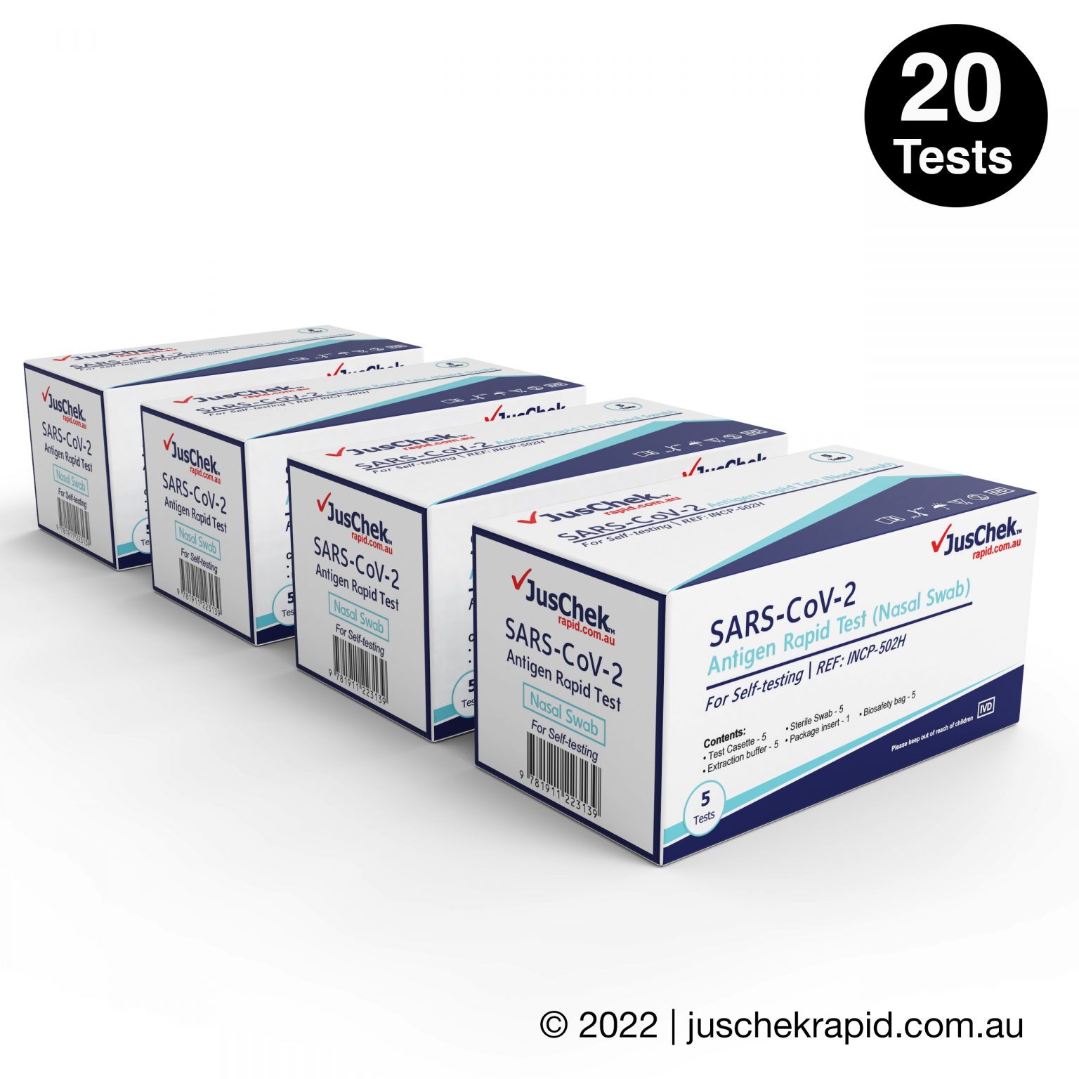 JusChek™ Official - Australia's Most Trusted Rapid Antigen Test Kit