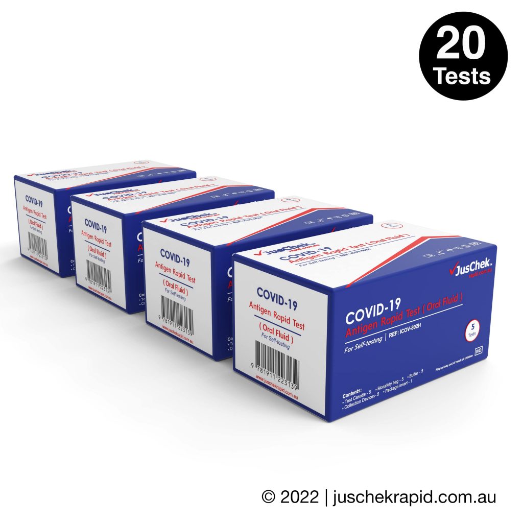 JusChek™ Official - Australia's Most Trusted Rapid Antigen Test Kit