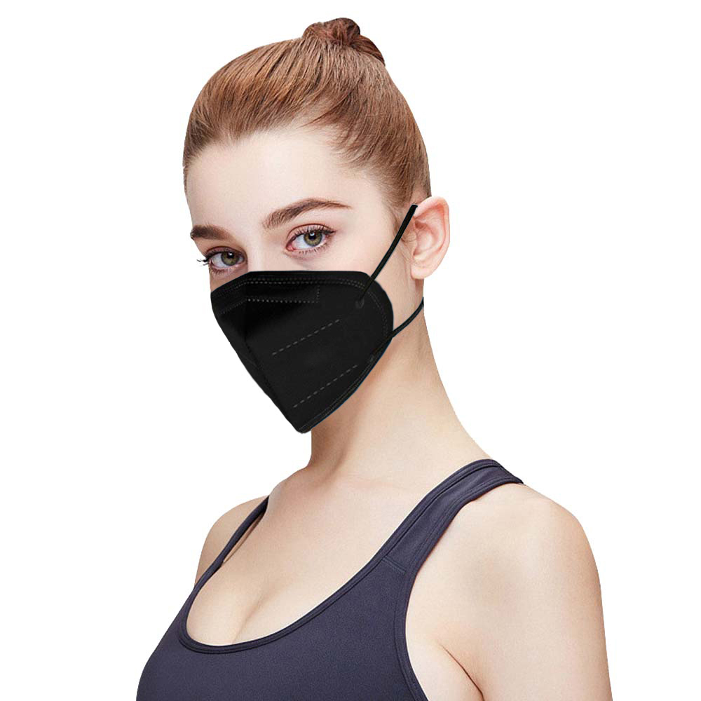 50pk of 5PLY KN95/N95/P2 Single Packed Disposable Respirators Box Face ...