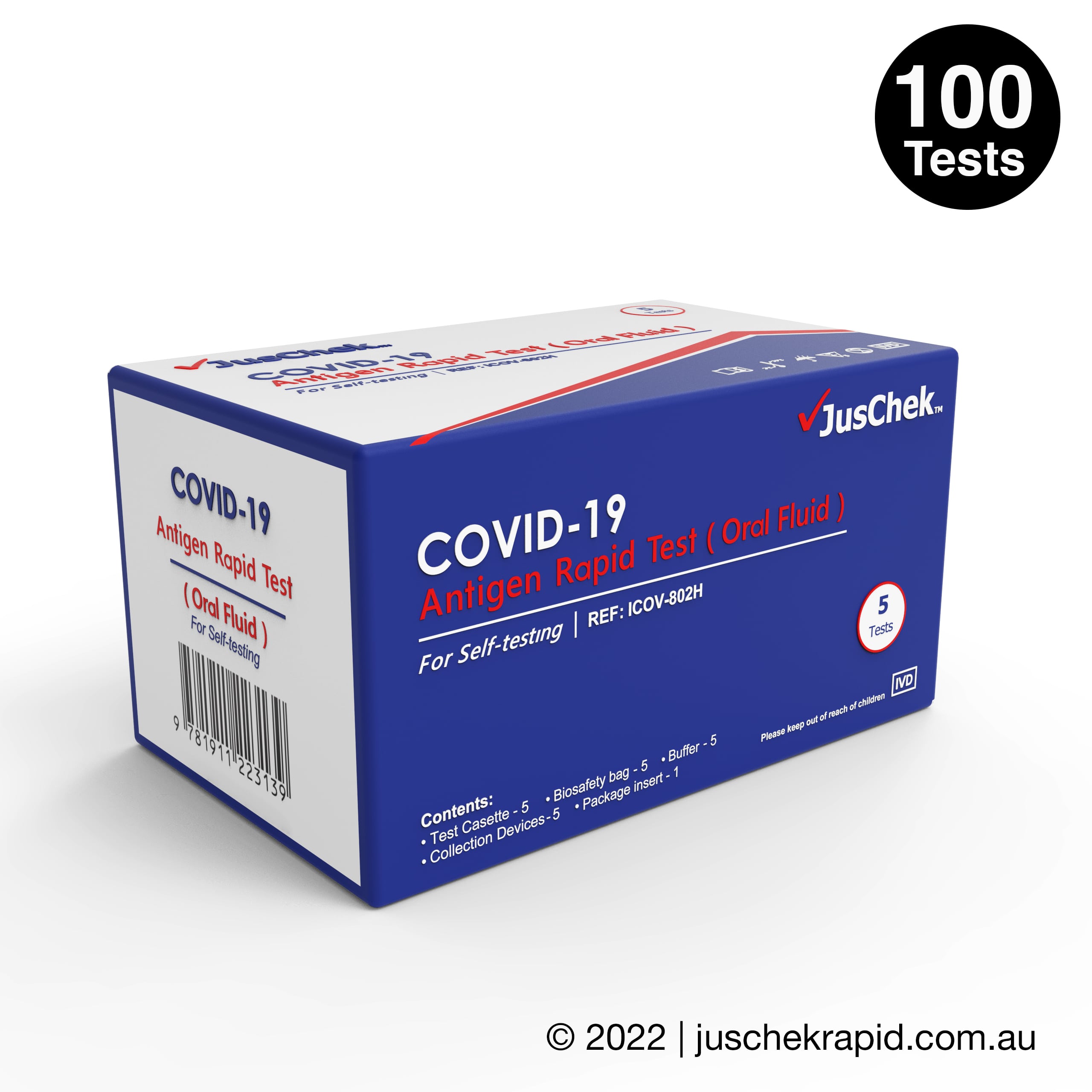 JusChek™ Official - Australia's Most Trusted Rapid Antigen Test Kit